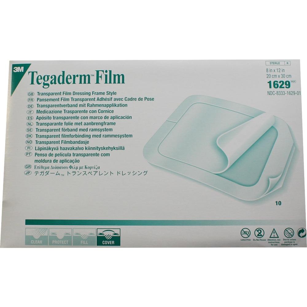 TEGADERM 3M Film 20x30 cm 1629 Pflaster 10 Stück | online kaufen