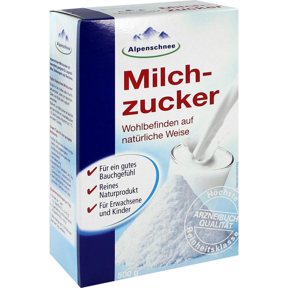 ALPENSCHNEE Milchzucker Pulver 500 g | Sanicare | 02746086