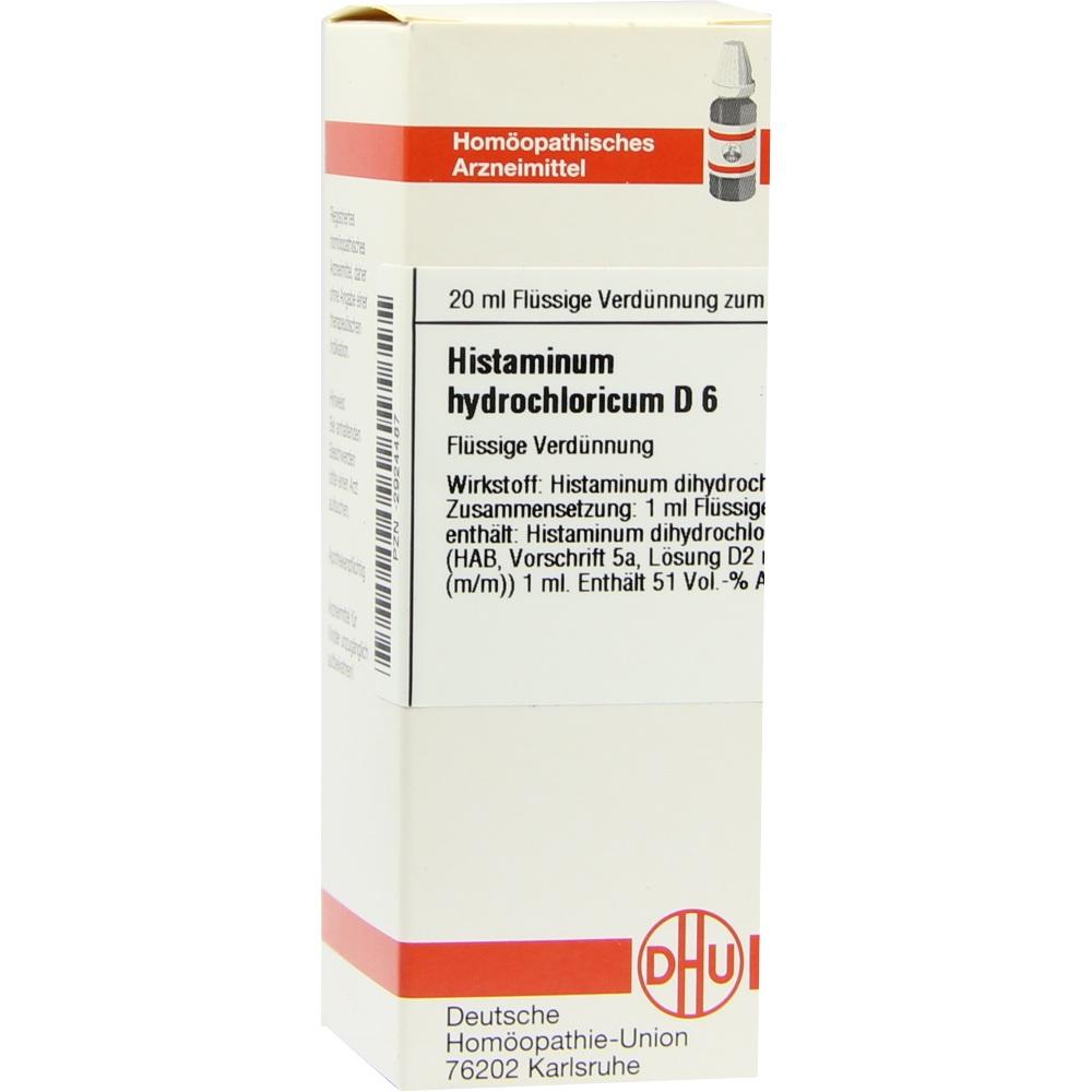 HISTAMINUM hydrochloricum D 6 Dilution 20 ml | Sanicare | 02924487