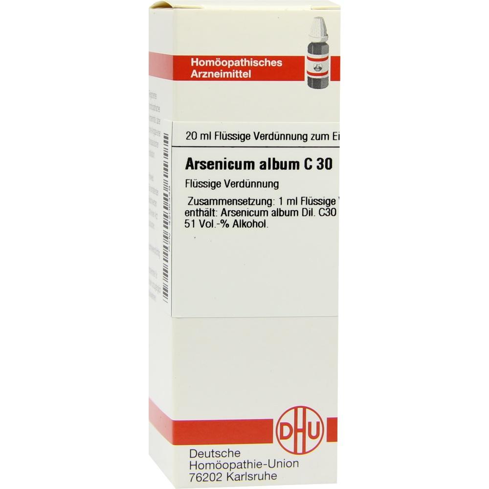 ARSENICUM ALBUM C 30 Dilution 20 ml | Aliva | 04205348