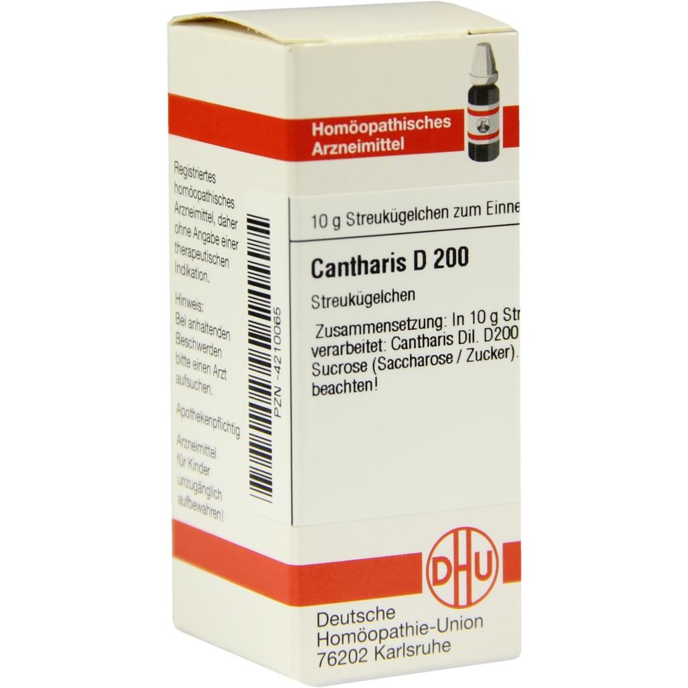 CANTHARIS D 200 Globuli 10 g | Sanicare | 04210065