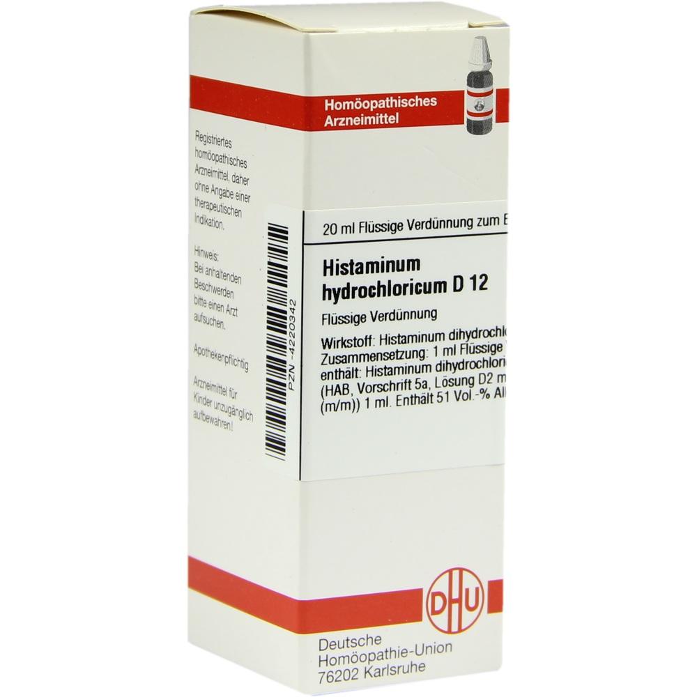HISTAMINUM hydrochloricum D 12 Dilution 20 ml | Sanicare | 04220342