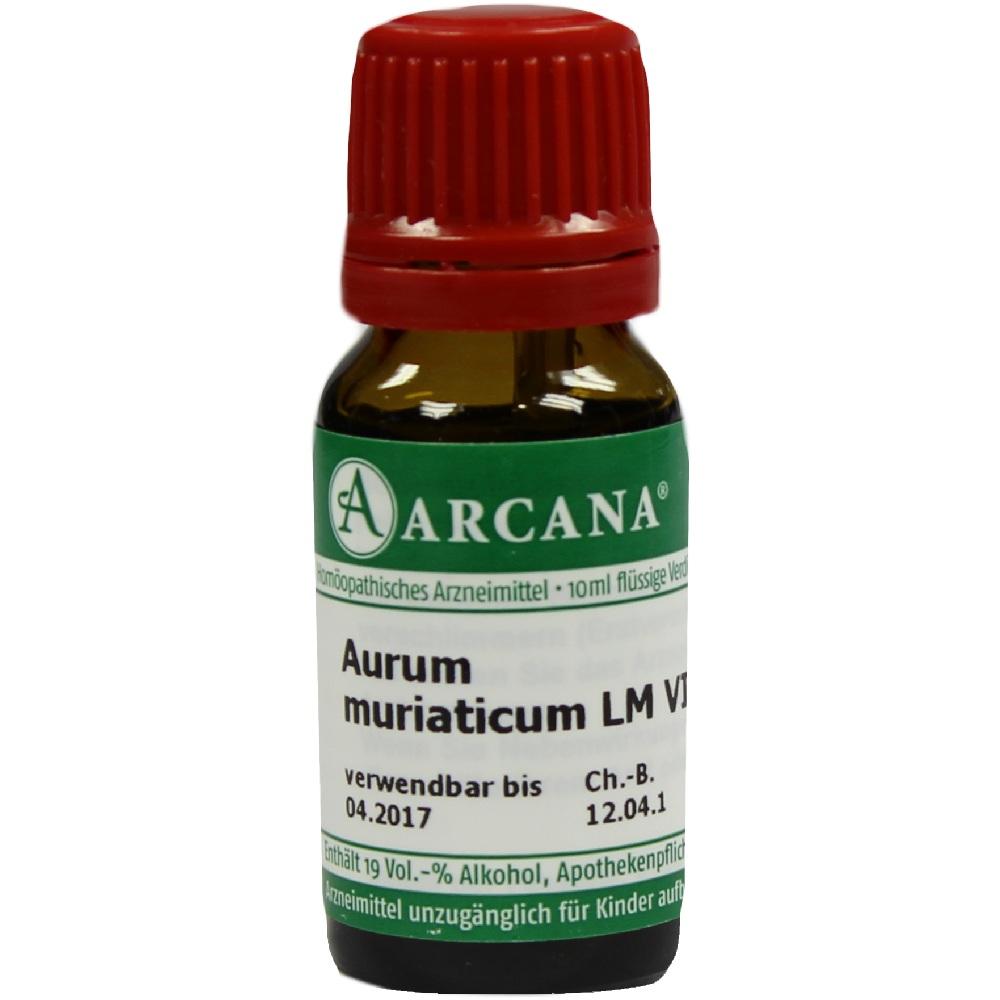 AURUM MURIATICUM LM 6 Dilution 10 ml | online kaufen AURUM MURIATICUM LM 6 Dilution 10 ml | online kaufen