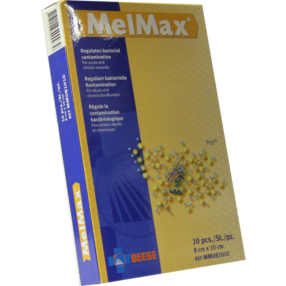 MELMAX Wundauflage 8x10 cm Verband 10 Stück | online kaufen