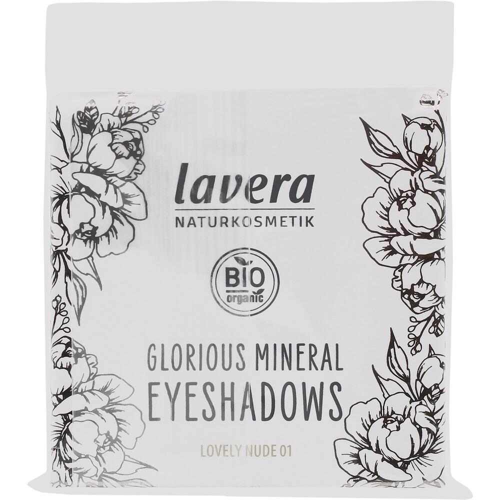 Lavera Glorious Mineral Eyeshadows lovely nude 01 Puder 4X0.8 g ...