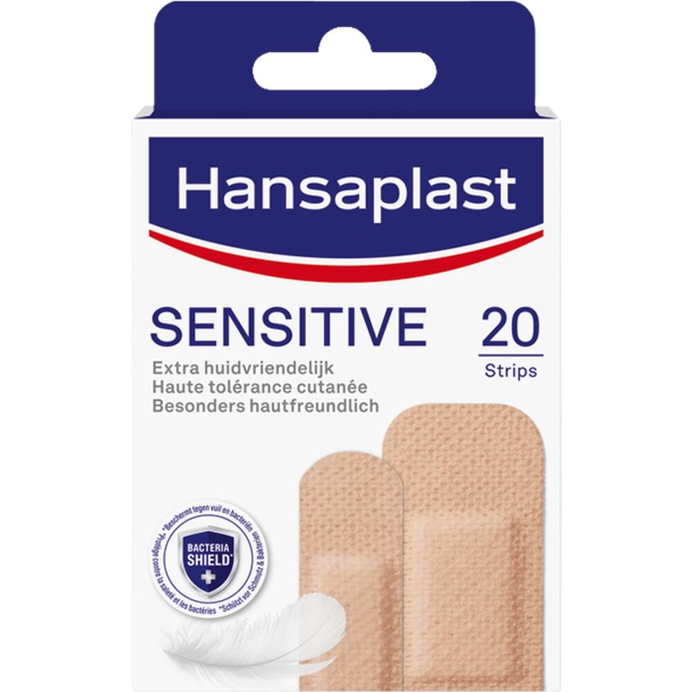 Hansaplast SENSITIVE Pflasterstrips 20 Stück | online kaufen