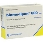 BIOMO-lipon - Anwendung, Nebenwirkungen, Wechselwirkungen