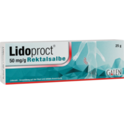 LIDOPROCT 50 mg/g Rektalsalbe - Beipackzettel | Apotheken Umschau