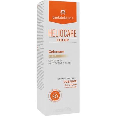 HELIOCARE Color Gelcream SPF 50 light - package_sizes: 50 ml