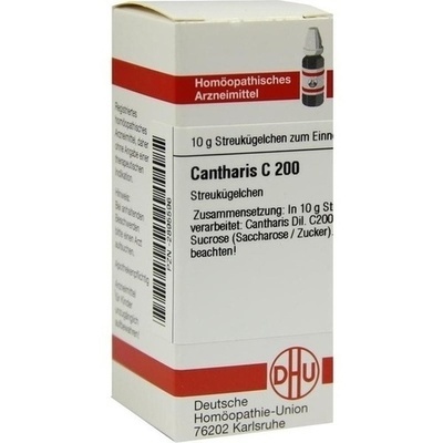 CANTHARIS C 200 Globuli - package_sizes: 10 g