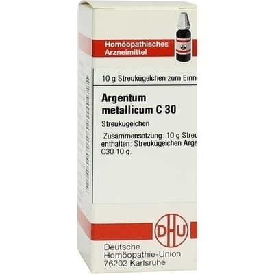 ARGENTUM METALLICUM C 30 Globuli - package_sizes: 10 g
