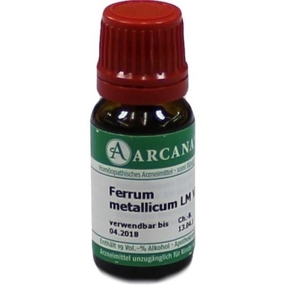 FERRUM METALLICUM LM 6 Dilution - package_sizes: 10 ml