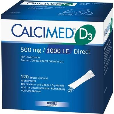 CALCIMED D3 500 mg/1000 I.E. Direct Granulat - package_sizes: 120 St