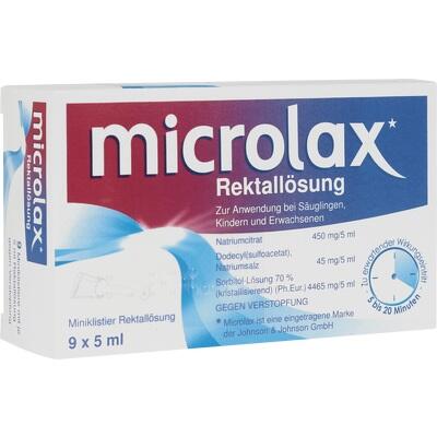 MICROLAX Rektallösung Klistiere - package_sizes: 9X5 ml